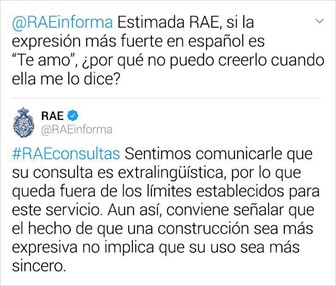 La RAE responde en Twitter - Escritores.org - Recursos para escritores